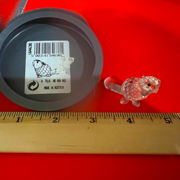 Swarovski | Accents | Swarovski Crystal Baby Beaver Retired Mint In Box ...